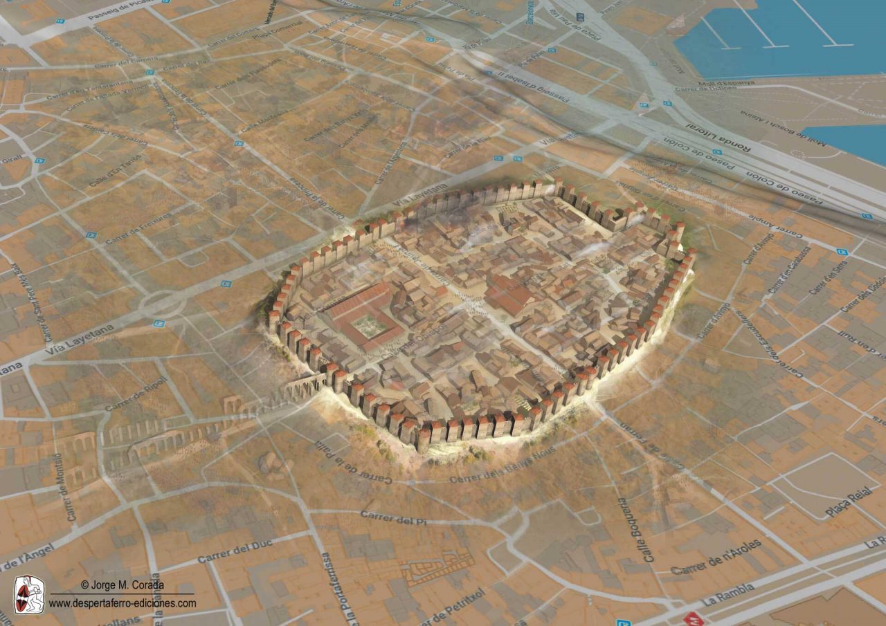 Barcelona medieval en tiempos de Almanzor - Desperta Ferro