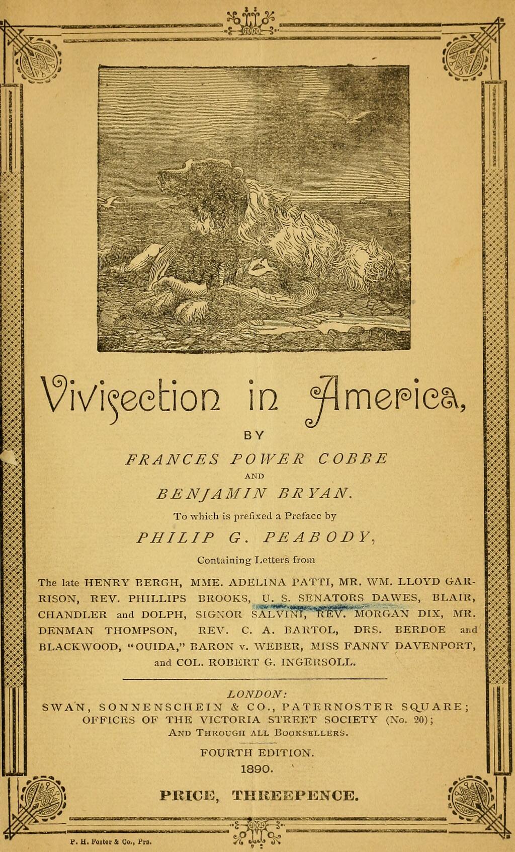 Frances Power Cobbe la determinación de una pionera