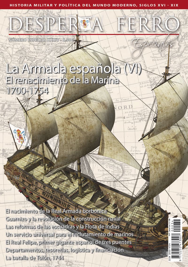 La Armada española (VI). El renacimiento de la Marina, 1700-1754