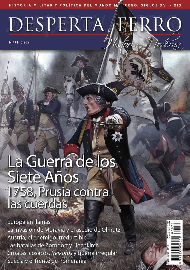 La Guerra de los Siete Años. 1758, Prusia contra las cuerdas